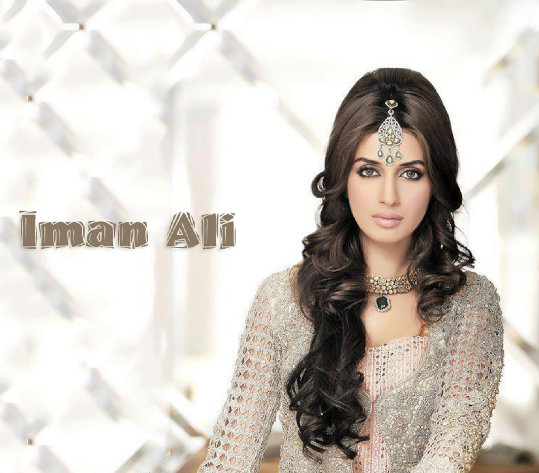 Beautiful Iman Ali HD Wallpaper