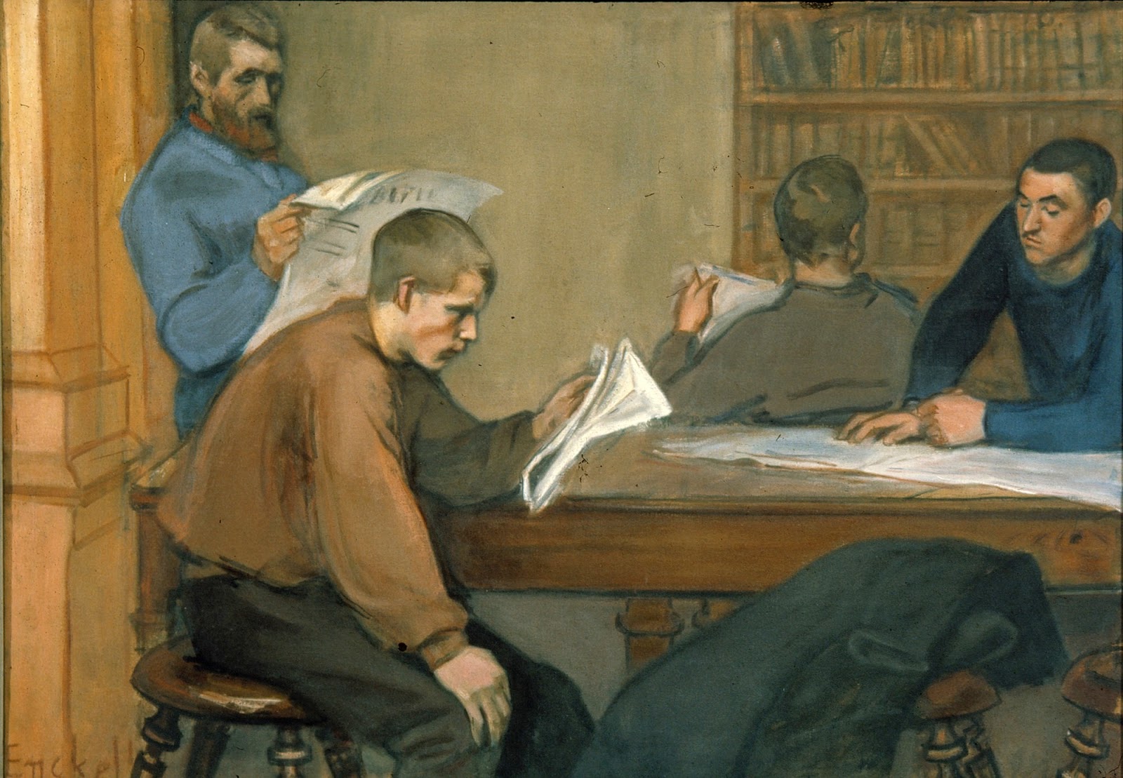 Reading and Art: Magnus Enckell