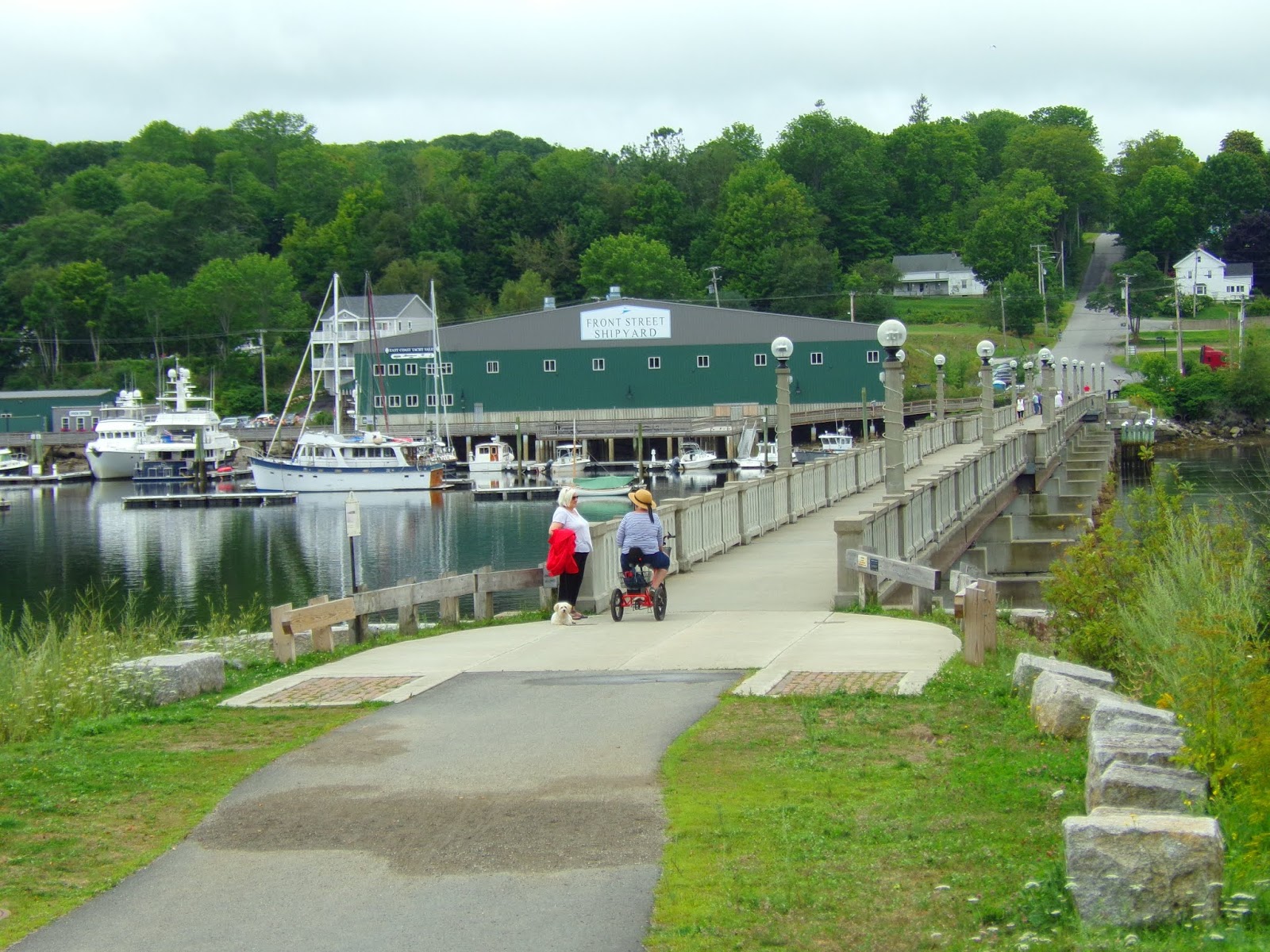 Harbor Walk Belfast, Maine