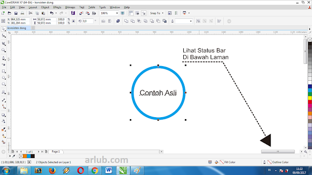 Tips membuat Tebal Garis Outline Pada Corel Draw Agar Tetap Konsisten ...