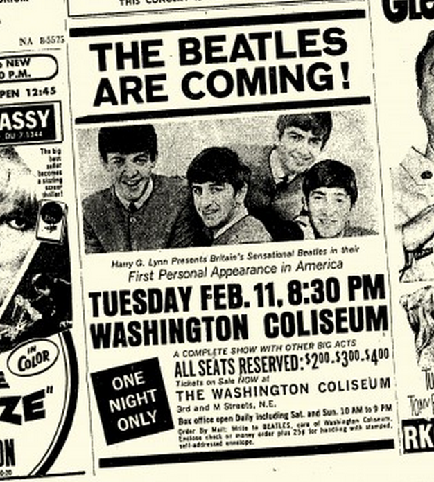 50 Years Ago Today – The Beatles’ First U.S. Concert | Learn, Live, and ...