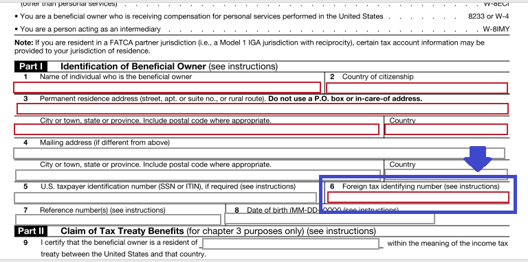 What To Write In Foreign Taxpayer Identification Number TIN On Form W what-to-write-in-foreign-taxpayer-identification-number-tin-on-form-w