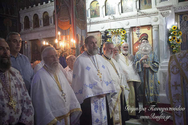 Ιερός Ναός Μεταμορφώσεως Σωτήρος Καλλιθέας: ΠΑΝΗΓΥΡΙΚΟΣ ΕΣΠΕΡΙΝΟΣ