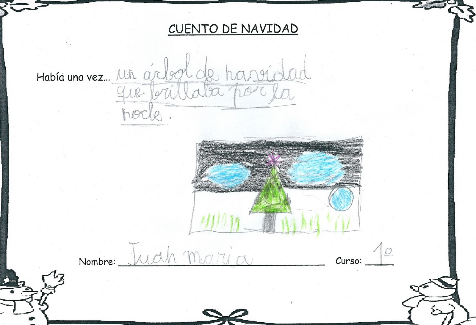 1º de PRIMARIA: Nuestros Cuentos de Navidad.