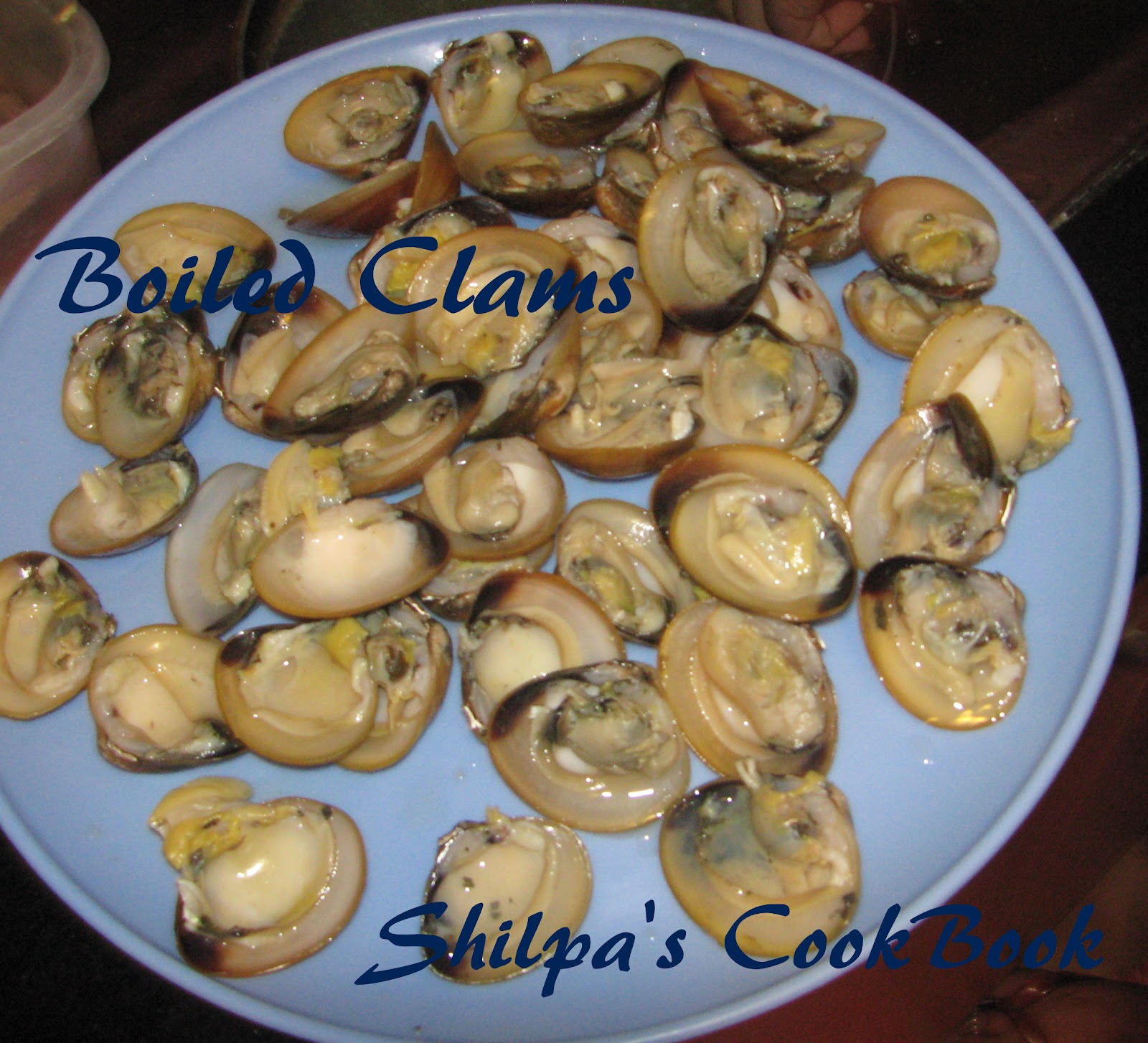 Cook Book: Marwai Sukka (Clams Dry Masala)