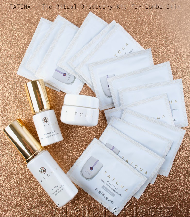 Valentine Kisses: TATCHA The Ritual Discovery Kit for Normal Skin: swatches, reviews!