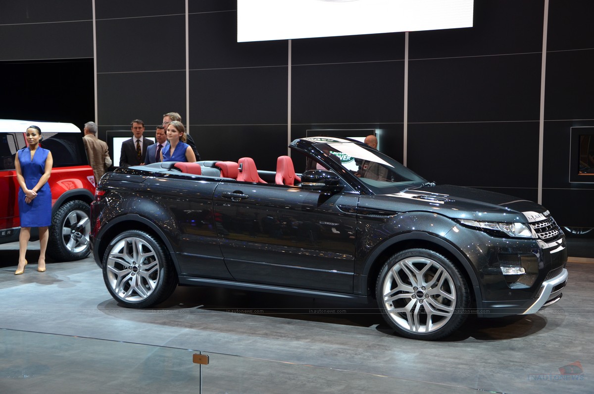 Geneva 2012: Range Rover Evoque Convertible Concept | Carsfresh