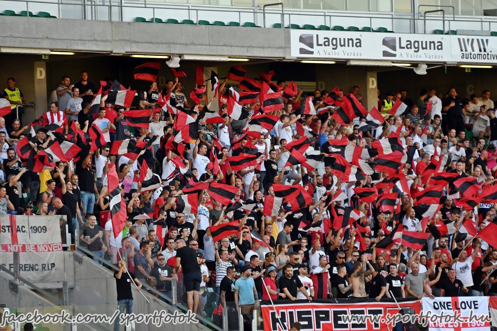 Kispest Bp. Honvéd - U. Craiova 2019.07.25. - Hungarian Ultras