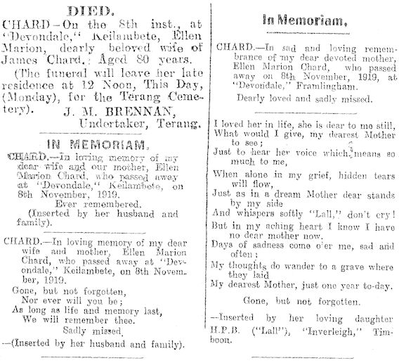 James Chard: The Final Chapter