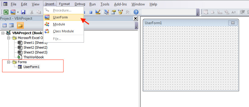 Create A Simple Userform In Excel | New Ideas For Computer & Software