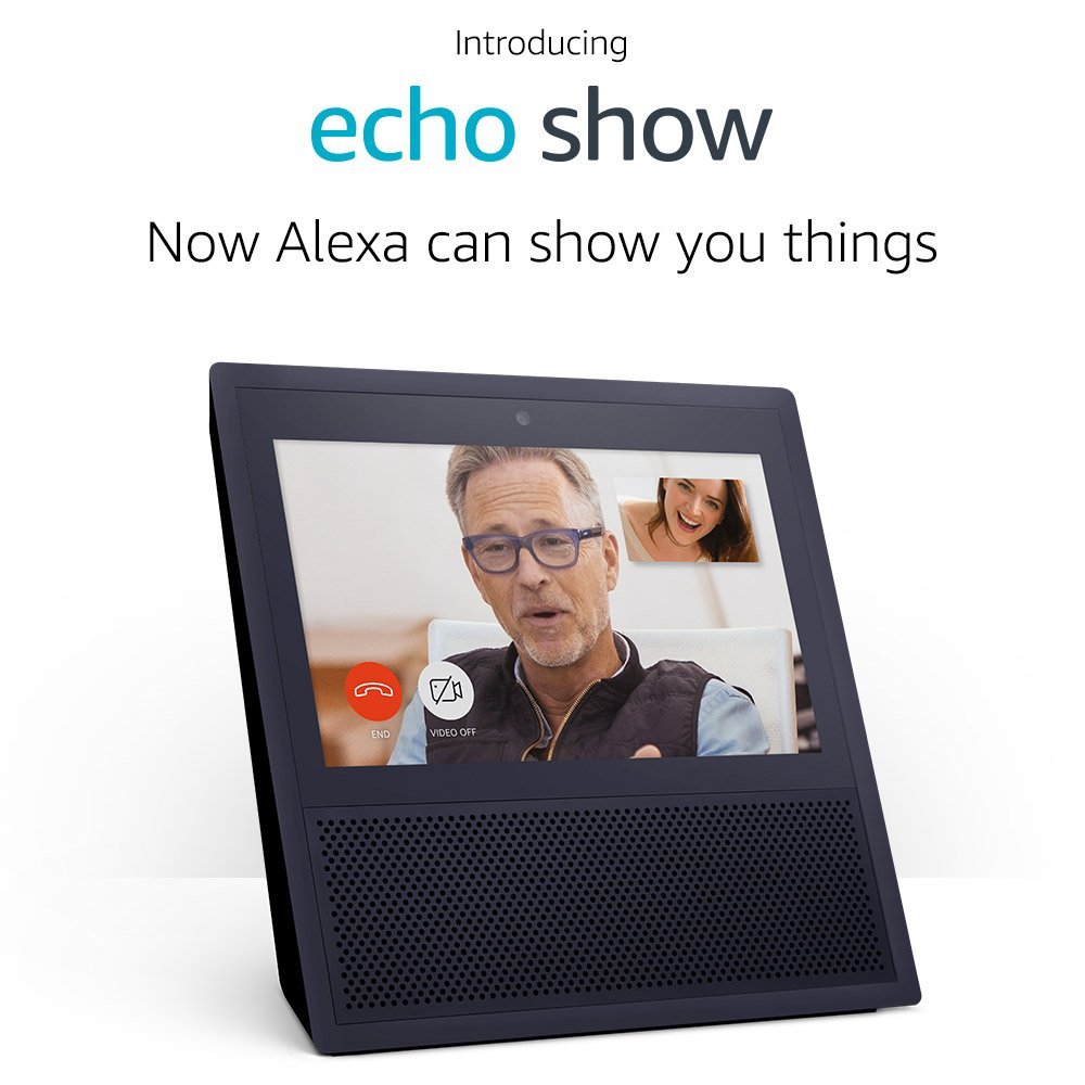 ALEXA ECHO SHOW: ALEXA ECHO SHOW BLACK OR WHITE VERSUS HIS PREDECESSOR ...