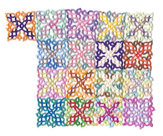 Tatting and not a lot else!: 13 minus one plus one!!!