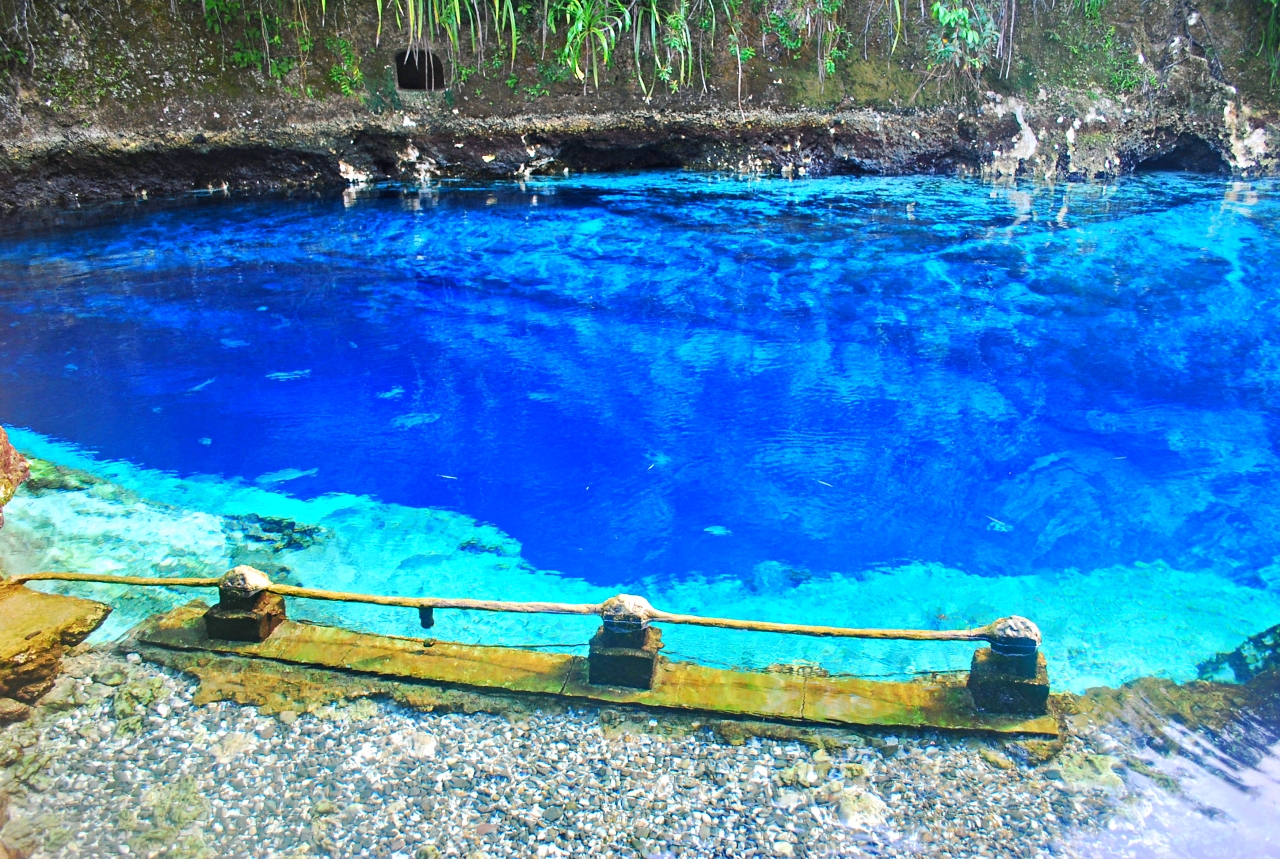 Enchanted River: Unearthly Basin of the Deep Blue | Surigao del Sur ...