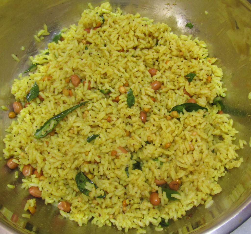 Temple Style Pulihora