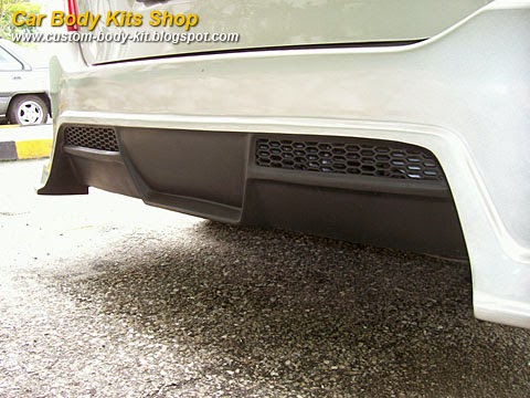 Rear Bumper Custom Body Kit - Toyota Wish | Custom Body Kits Shop Malaysia