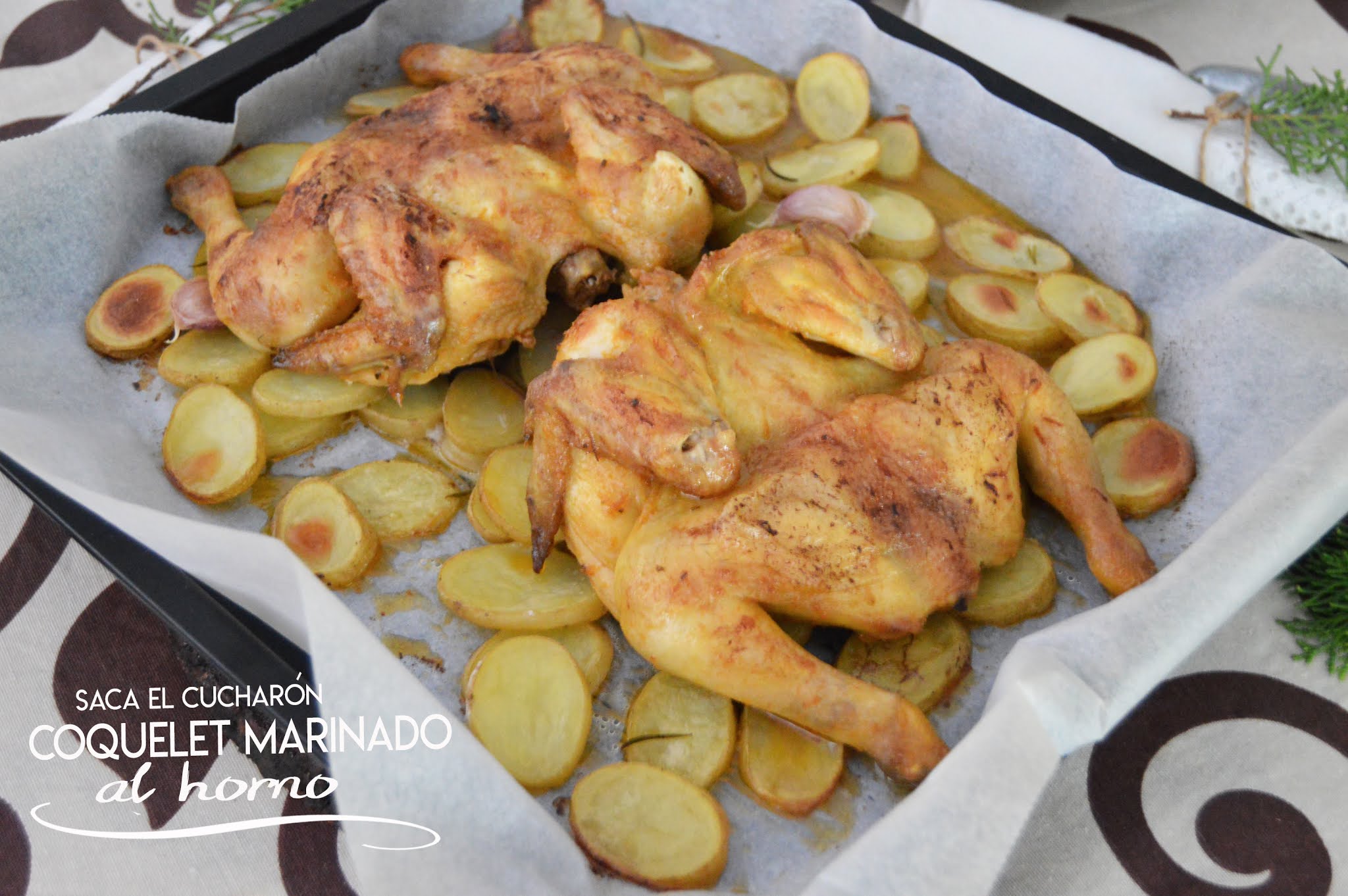 COQUELET MARINADO AL HORNO