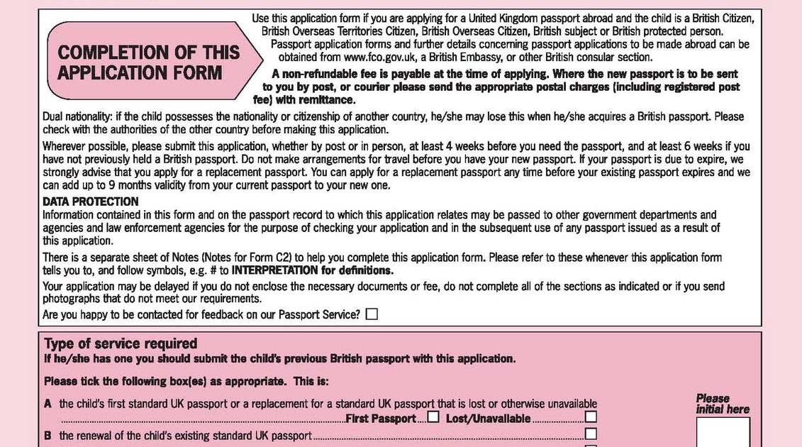 Life with Leukaemia: Form C2 - Kezia's Passport contd