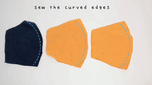 DIY Face Mask with Filter Pocket without Sewing Machine | Free Pattern