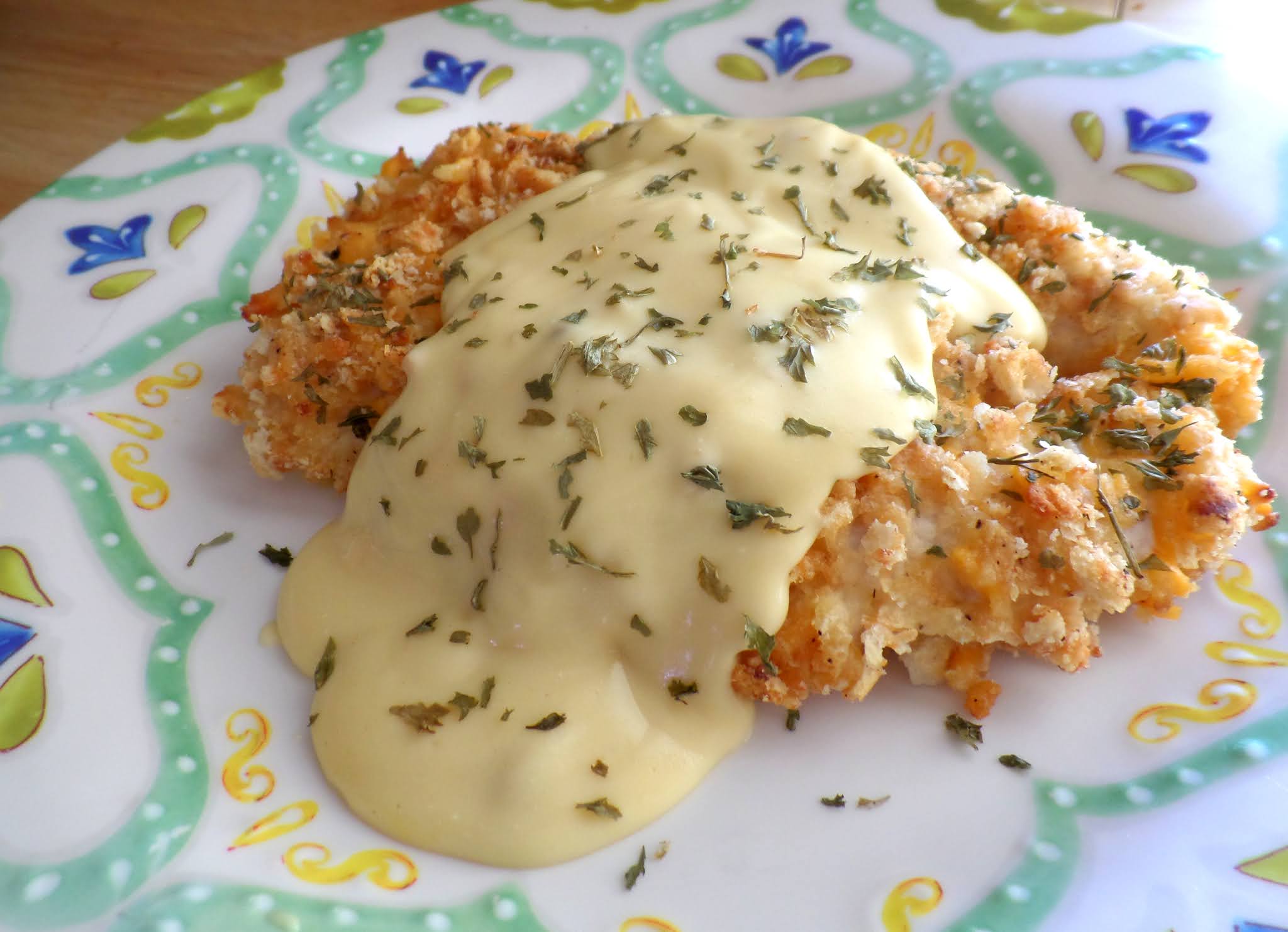 Welcome Home Blog: Crispy Cheddar Chicken Bake