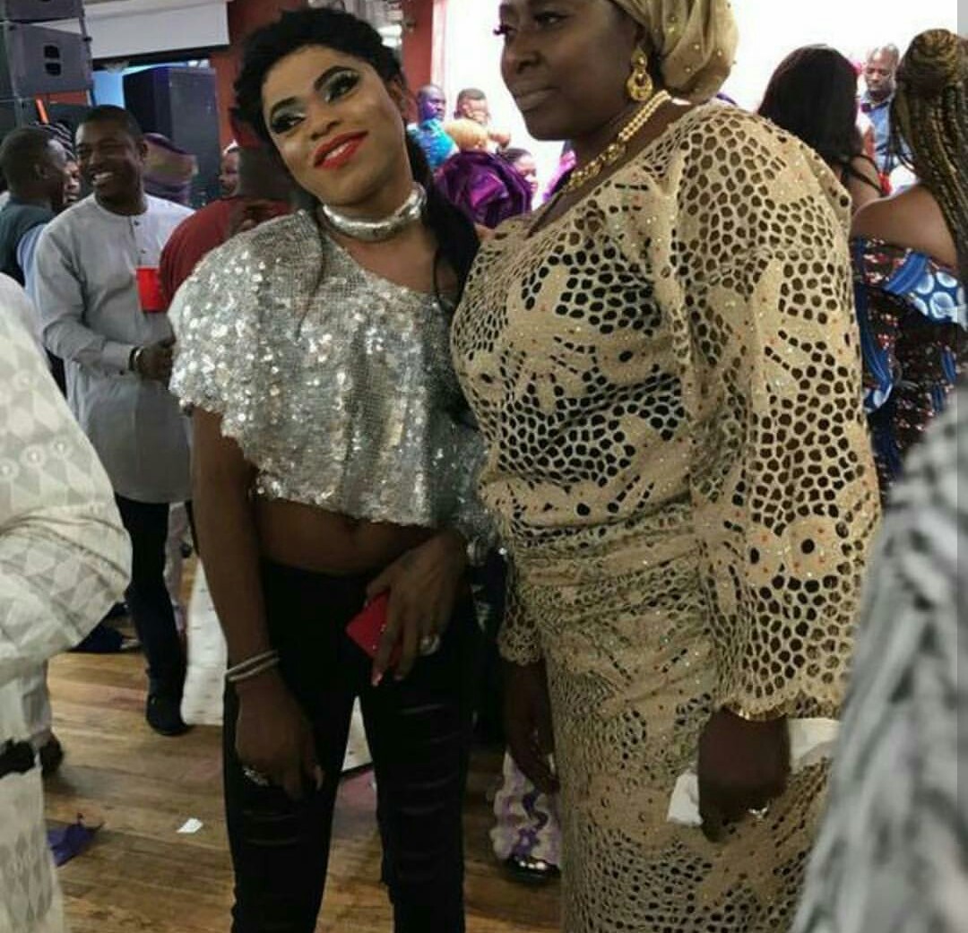 New photos of Bobrisky wearing a crop top at an event, hits the ...