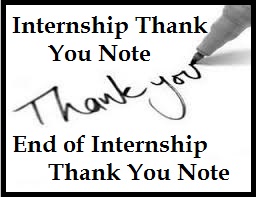 Appreciation Messages and Letters! : Internship Acceptance