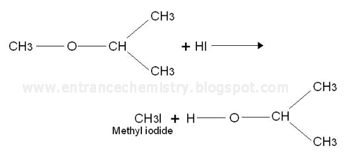 Reaction of Ether with Hydrogen Iodide (HI) | Mastering Chemistry Help