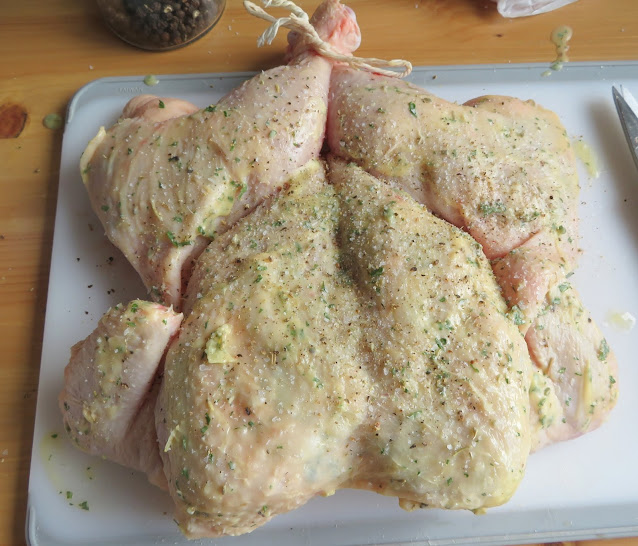 Roasted Spatchcock Chicken | The English Kitchen