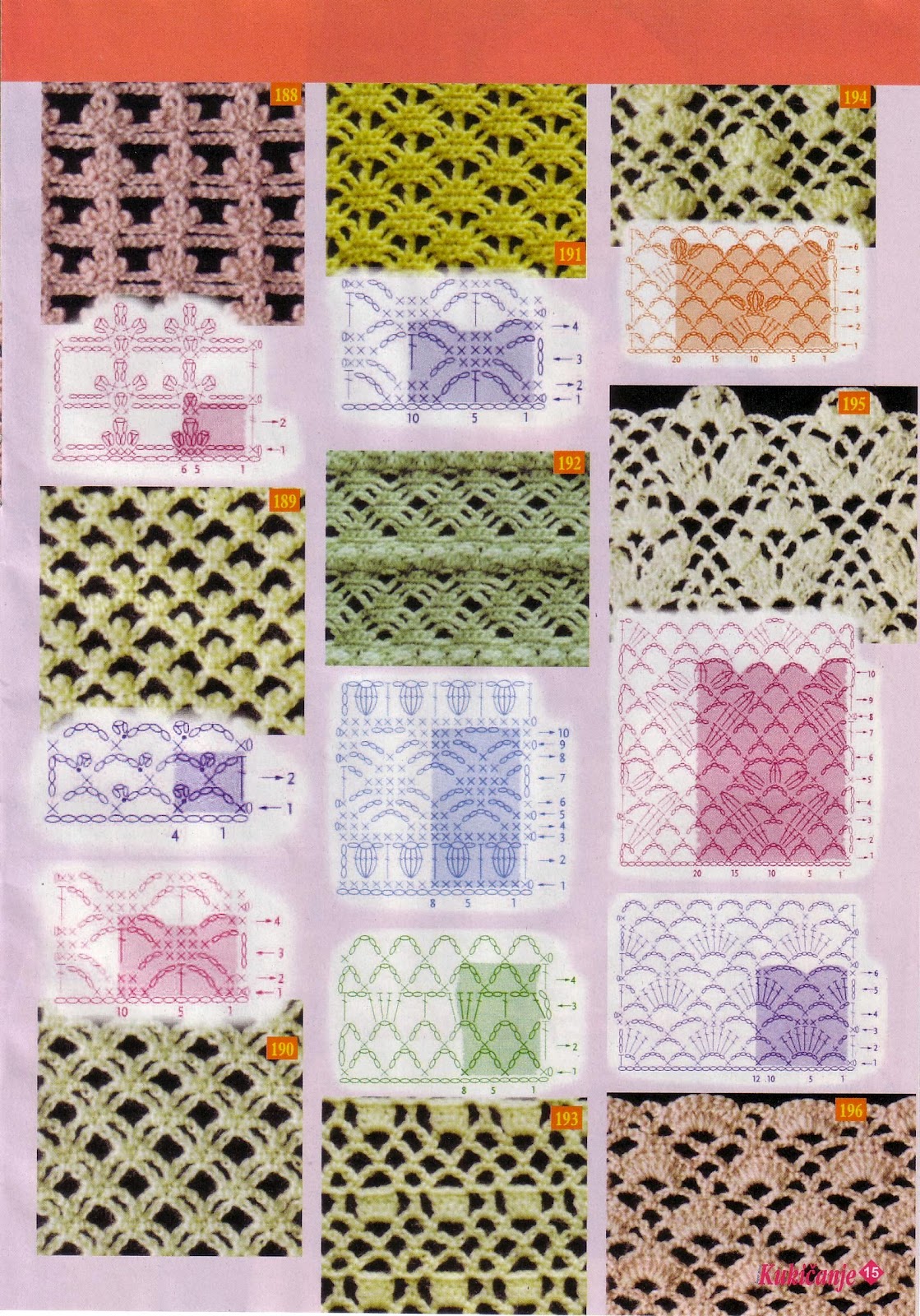 Ely Handmade: Modele de croşetat - schiţe