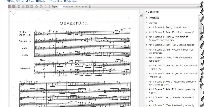 Music Online: Classical Scores Library Vol. I now available