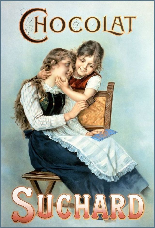 30 Amazing Postcards Show Chocolate Advertisements in the Early 20th ...