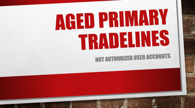 AGED PRIMARY TRADELINE POST SSN, CPN, EIN CREDIT FILE – Post Credit ...