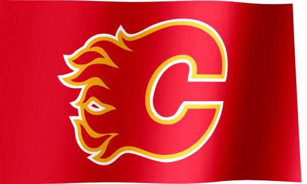 Calgary Flames Fan Flag (GIF) - All Waving Flags