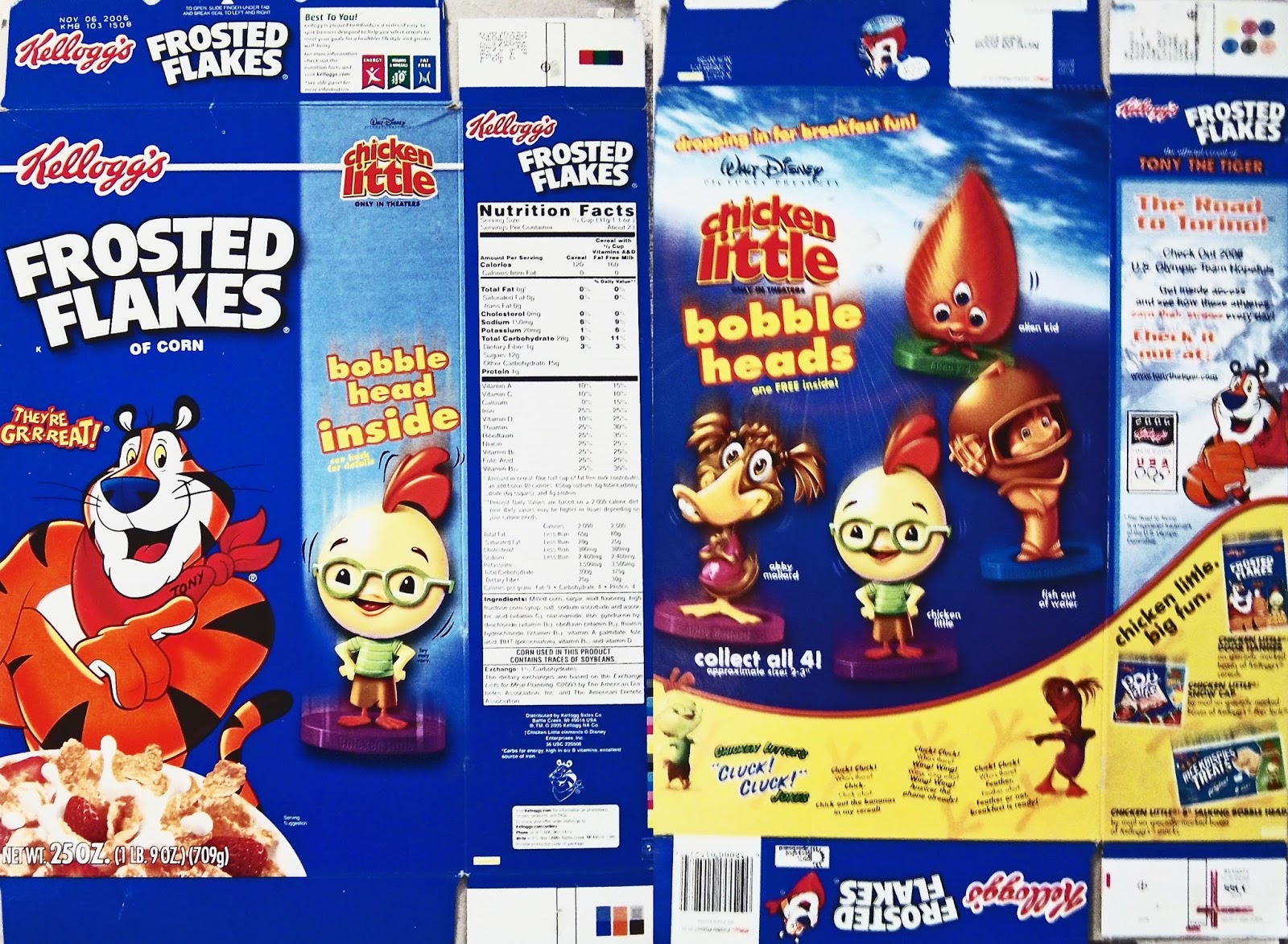 Cereal Box Price Guide Cereal Box Collecting by Pez Outlaw: Kellogg's 1 ...