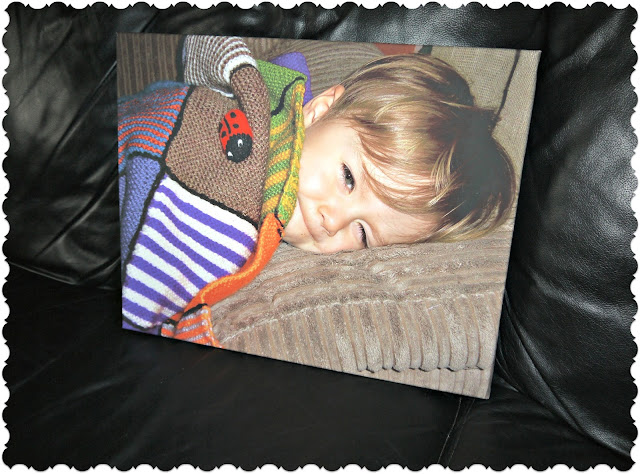 Inside the Wendy House: My Photo Canvas from Printerpix