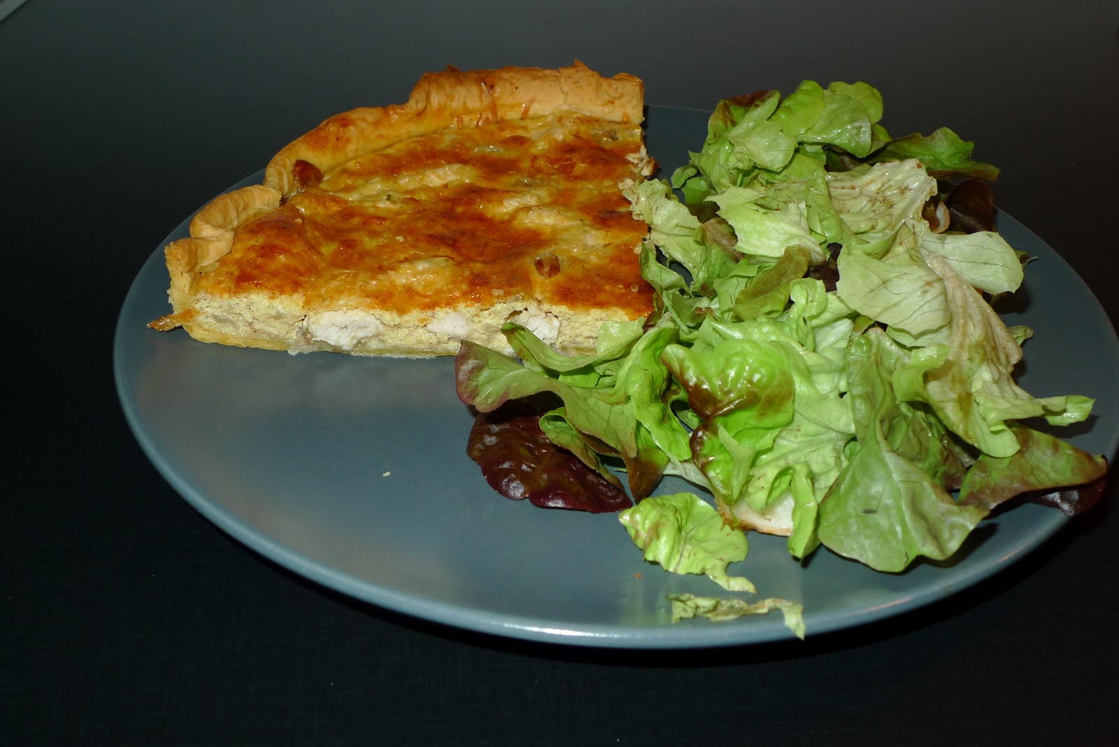 In My's kitchen: In Bro's kitchen - Quiche poulet champignons