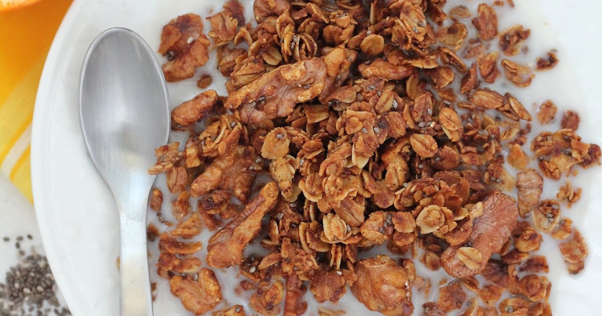 Orange Cinnamon Granola