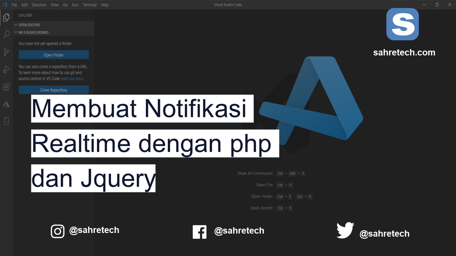 Membuat Notifikasi Realtime Dengan Php Dan Jquery Sahretech