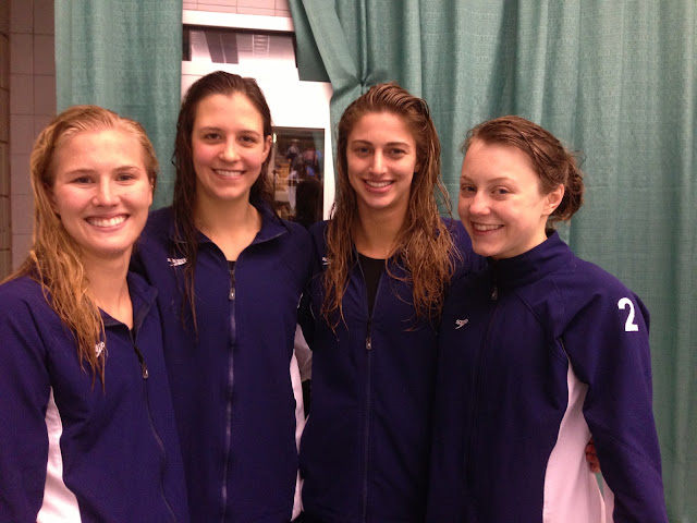 Trinity College Swimming & Diving: NESCAC's Day 1: New 400 Medley Relay ...