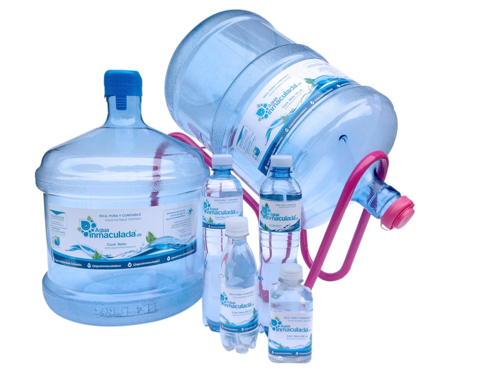 Agua Inmaculada agita el mercado de bebidas en Colombia