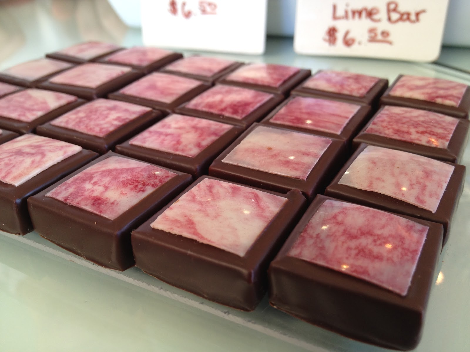 Tate's Kitchen: ginger elizabeth chocolates