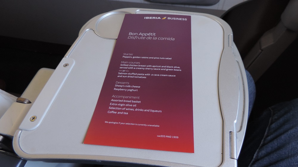 Review: Iberia Business Class, Marrakesh-Madrid