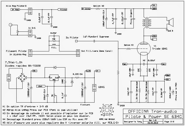 Le Blog audio de Tony : Pilote & Puissance Single-End 6B4G