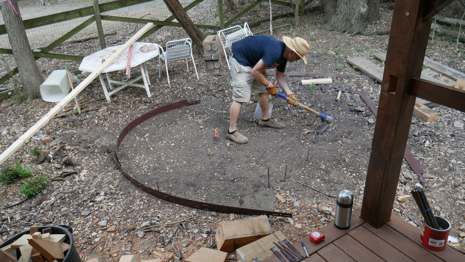 Water Tank Pad Preparation and Tank Install – Offgridburbia