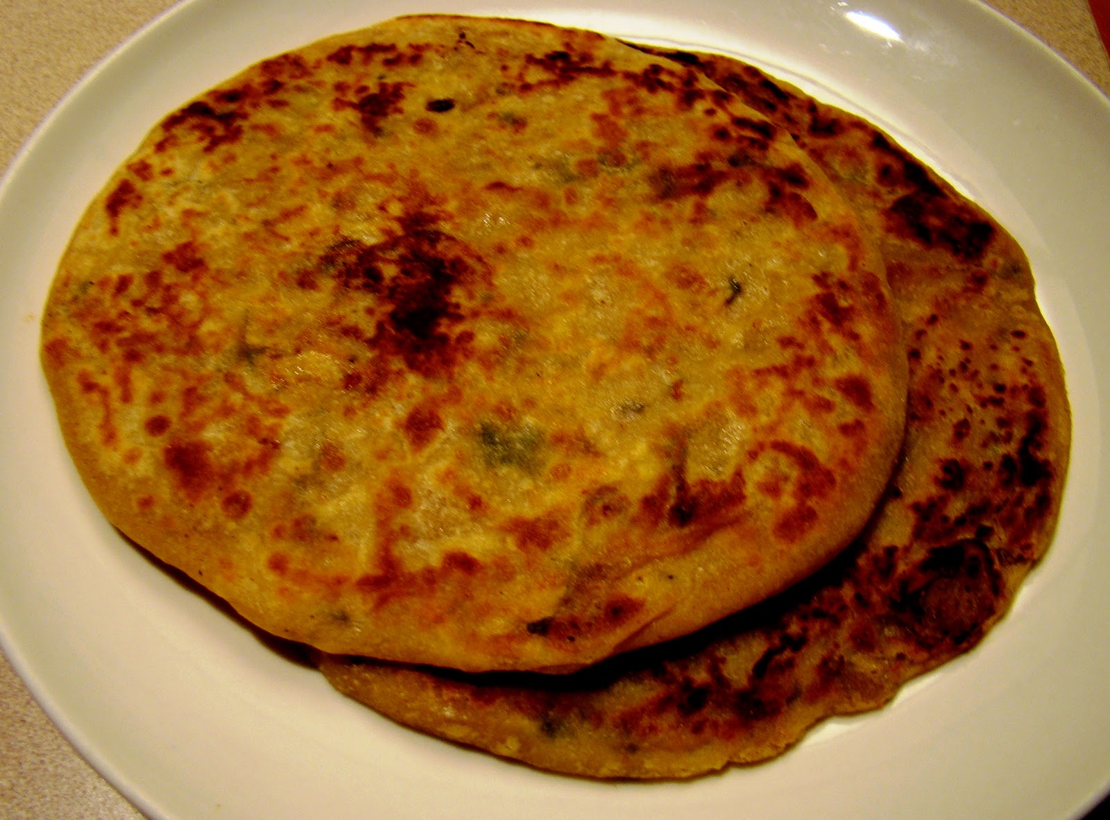 Delicious Recipes 4m Pranati's Kitchen: Mutton keema paratha