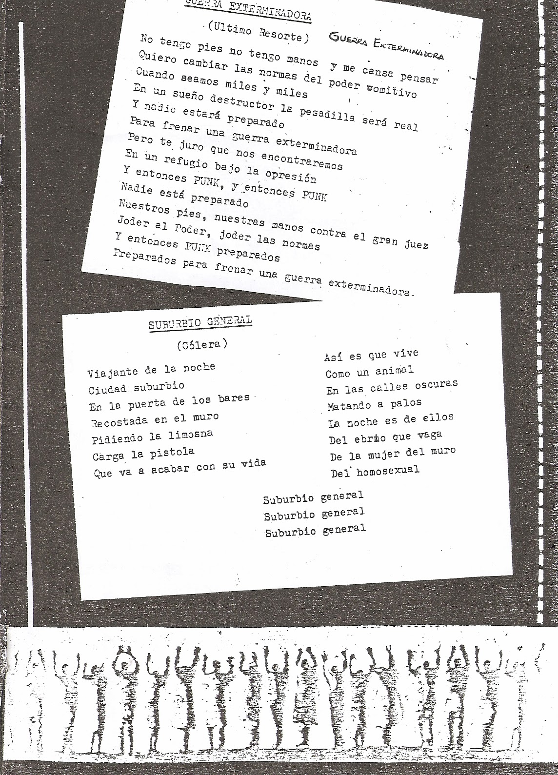 ANTENA HORRÍSONA: Primer número de Alternativa fanzine (enero de 1985)
