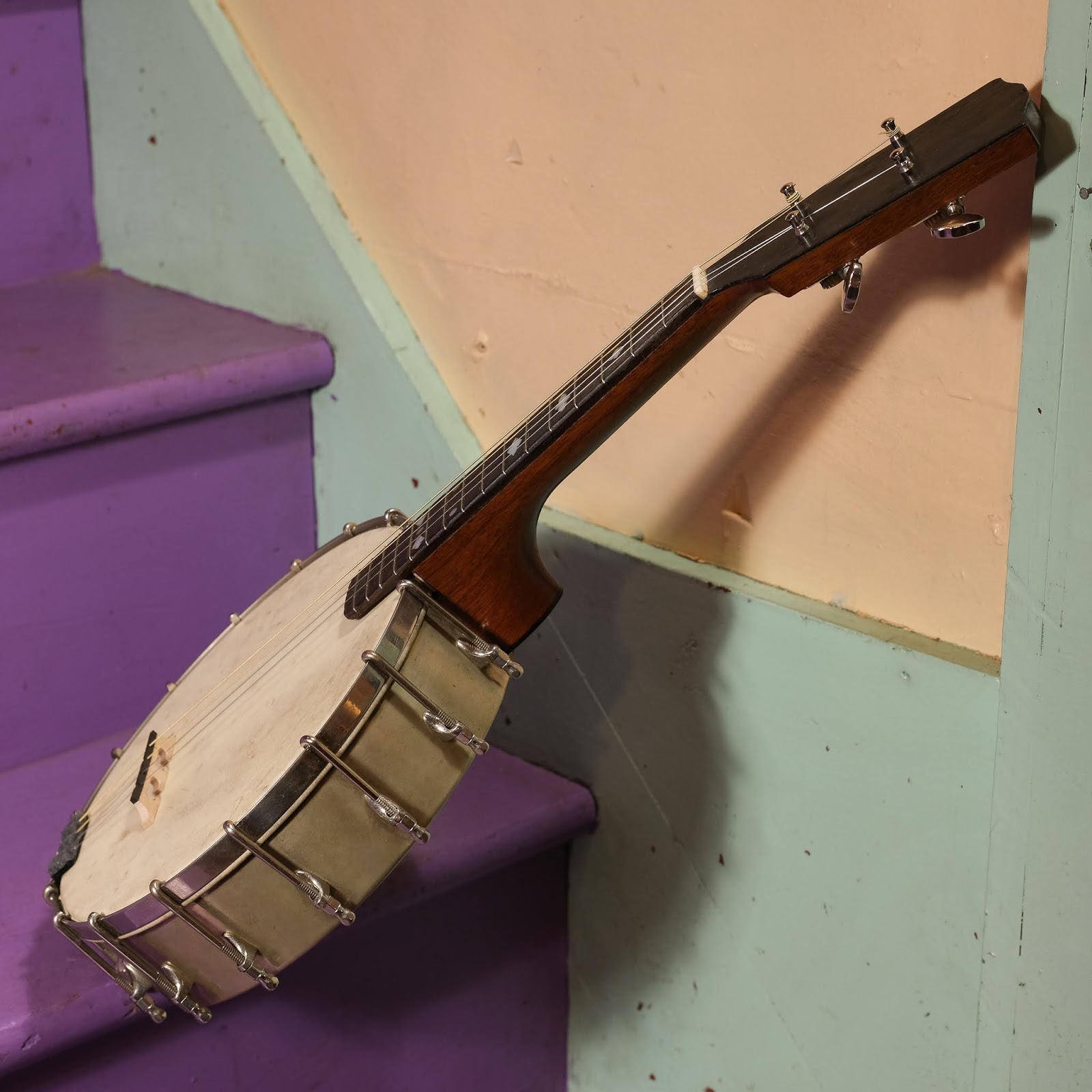 1890s Cole 4-String Banjo-Mandolin Conversion