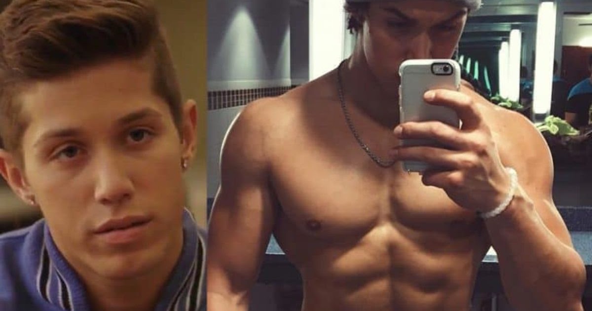 the beauty of male muscle: young tv muscles - Brandon