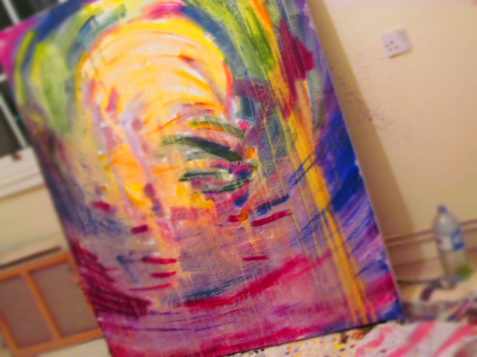 Glory charles.: my art studio ....colour..too form ideas in the mind ...