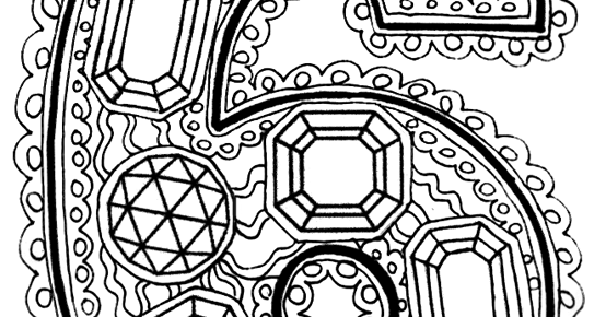 Crayon Palace: Gem Numbers: Six