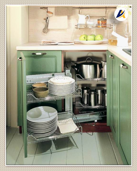 List of Corner Unit and Drawer Used in Modular Kitchen